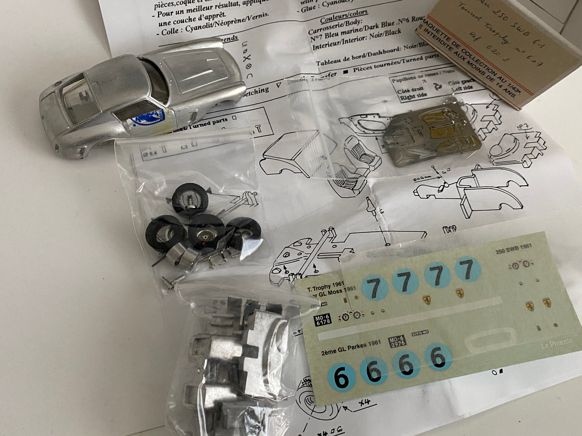 Le Phoenix - Ferrari 250 GT SWB - Tourist Trophy #6 or #7 - 1/43 Scale ...